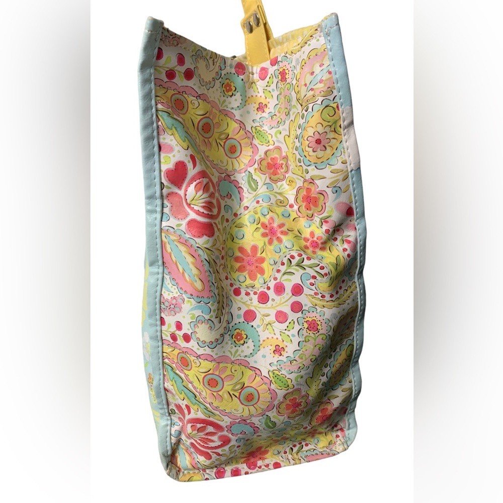Dena Designs Paisley Floral Shopper Bag Tote - Gem